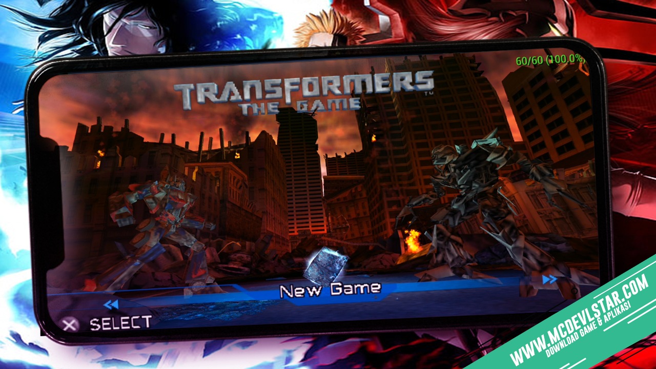 Transformers : The Game +Save Data ( PPSSPP ) – Download All Rom Game ...